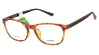 China Round Eye Lightweight Eyeglass Frame / Plastic Silicon Fashionable Eyewear for sale