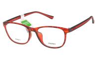 China Round Eye Lightweight Eyeglass Frame / Plastic Silicon Fashionable Eyewear for sale