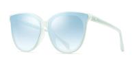 China Parim Ladies Polarized Sunglasses , Black Blue Pink Lens Women Plastic Frames for sale