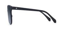 China Popular Woman's Plastic Polarized Sunglasses Black Grey Polarized Lens Plastic Frames for sale