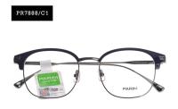 China Half Plastic Eyeglasses Optical Frames With Aerospace Material 51 19 145 Size for sale