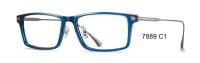 China Classical Square Plastic Eyeglass Frames / Men Women Prescription Glasses Frames for sale