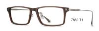 China Classical Square Plastic Eyeglass Frames / Men Women Prescription Glasses Frames for sale