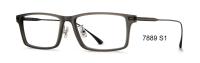 China Classical Square Plastic Eyeglass Frames / Men Women Prescription Glasses Frames for sale