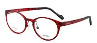 China Big Round Eye Plastic Ultra Light Eyeglass Frames For Young Generation for sale