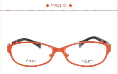 China Customized Retro Ultra Light Eyeglass Frames For Kids , Young Generation for sale