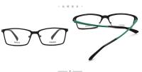 China Flexible Light Plastic Eyeglass Frames , Luxury Lightest Spectacle Frames for sale