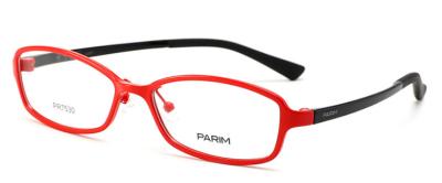 China Durable Small Square Ultra Light Eyeglass Frames With Aerospace Material for sale