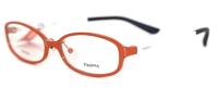 China Color Blocking Mens Lightweight Eyeglass Frames , Oval Optical Super Light Glasses Frames for sale