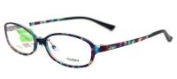 China Color Blocking Mens Lightweight Eyeglass Frames , Oval Optical Super Light Glasses Frames for sale