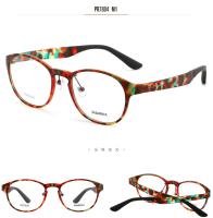 China Female Light Weight Metal Eyeglasses Frames Adult Classical Clubmaster ​ for sale