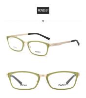 China Flexible Optical Parim Eyeglasses Frames Wayfarer Style High Strength for sale