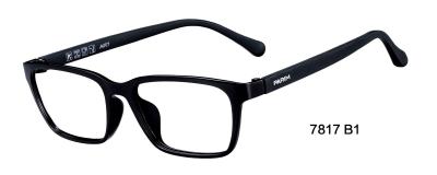 China High Transparent Ultra Light Eyeglass Frames For Man And Women 7817 B1/C1/S1/T1 for sale