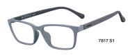 China High Transparent Ultra Light Eyeglass Frames For Man And Women 7817 B1/C1/S1/T1 for sale