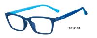 China High Transparent Ultra Light Eyeglass Frames For Man And Women 7817 B1/C1/S1/T1 for sale