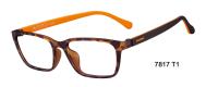 China High Transparent Ultra Light Eyeglass Frames For Man And Women 7817 B1/C1/S1/T1 for sale