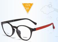 China Round Eye Optical Ultra Light Eyeglass Frames Color Blocking Eyeglass Frames for sale