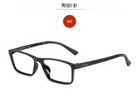 China Lightweight Plastic Eyeglass Frames / Men Women Unisex Flexible Titanium Eyewear Frames for sale