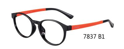 China Plastic Optical Lightweight Eyeglass Frames , Big Round Eye Frames Young Generation for sale