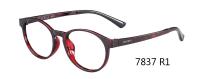 China Plastic Optical Lightweight Eyeglass Frames , Big Round Eye Frames Young Generation for sale
