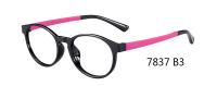 China Plastic Optical Lightweight Eyeglass Frames , Big Round Eye Frames Young Generation for sale