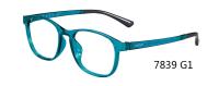 China Aerospace Material Superlight Eyeglass Frame / Flexible Plastic Optical Square Frames for sale