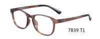 China Aerospace Material Superlight Eyeglass Frame / Flexible Plastic Optical Square Frames for sale