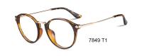 China Big Round Eye Frames Flexible Eyeglass Frames , Modern Unisex Eyewear for sale
