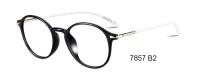 China Unisex Round Plastic Ultra Light Eyeglass Frames Fashionable For Young Generation for sale