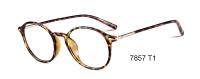 China Unisex Round Plastic Ultra Light Eyeglass Frames Fashionable For Young Generation for sale