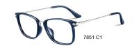China Classic Lightweight Eyeglasses Frames 53MM Lens Flexible Eyeglasses Frames for sale