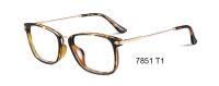 China Classic Lightweight Eyeglasses Frames 53MM Lens Flexible Eyeglasses Frames for sale