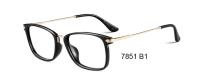 China Classic Lightweight Eyeglasses Frames 53MM Lens Flexible Eyeglasses Frames for sale