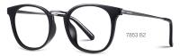 China Plastic Flexible Optical Glasses Frames Metal Temple Square Eyeglasses Frames for sale