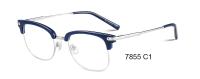 China Aerospace Food Contact Ultra Light Eyeglass Frames Square With 20MM Bridge for sale