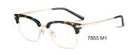 China Aerospace Food Contact Ultra Light Eyeglass Frames Square With 20MM Bridge for sale