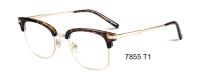 China Aerospace Food Contact Ultra Light Eyeglass Frames Square With 20MM Bridge for sale
