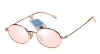 China KIDS NON PORLARIZED SUNGALSSES 63206 MATAL FRAME OVAL LENS GIRL UNISEX STYLE for sale