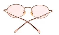 China KIDS NON PORLARIZED SUNGALSSES 63206 MATAL FRAME OVAL LENS GIRL UNISEX STYLE for sale