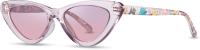 China KIDS SUNGLASS 63209 PLASTIC FRAME CAT EYE CUTE FASHIONABLE NON PORLARIZED LENS for sale