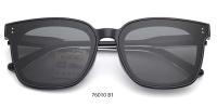 China Plastic Non Polarized Sunglasses 76010 Square Men Women Sunglasses for sale