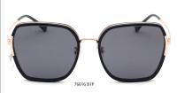 China TAC Square Ladies Polarized Sunglasses 76016 Metal Frames for sale