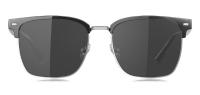 China Half Frame TAC Plastic Polarized Sunglasses For Men 76024 B1PR for sale