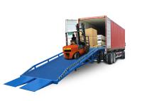 China 10m Heavy Duty Portable Loading Ramp 8T 8000kg Steel Yard Ramp for sale