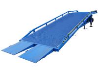 China 10m Heavy Duty Portable Loading Ramp 8T 8000kg Steel Yard Ramp for sale
