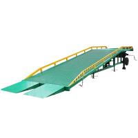 China 10000kg Mobile Dock Ramp Loading Portable Unloading Dock Non Slip for sale
