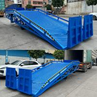 China Warehouse 10m Movable Loading Dock Adjustable Yard Dock Ramp for sale