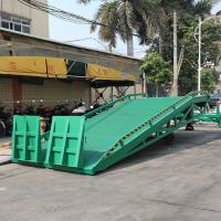 China Warehouse 10m Movable Loading Dock Adjustable Yard Dock Ramp for sale