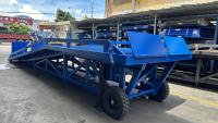 China Manual Mobile Dock Ramp 10T-20T Portable Loading Dock Ramps for sale