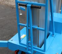 China Electric Aluminium Hydraulic Ladder 4m-14m Hydraulic Platform Ladder for sale